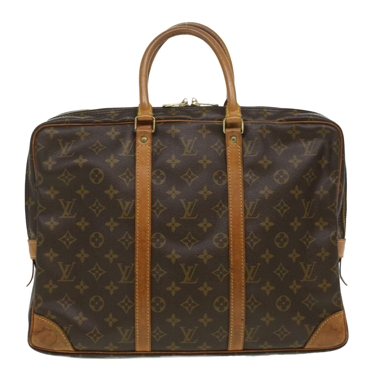 LOUIS VUITTON Monogram Porte Documents Voyage Business Bag M53361 LV 3 ...